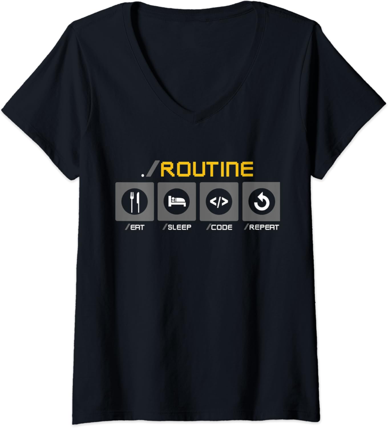 Womens Programmers Coders And Developers V Neck T Shirt Clothing Shoes And Jewelry